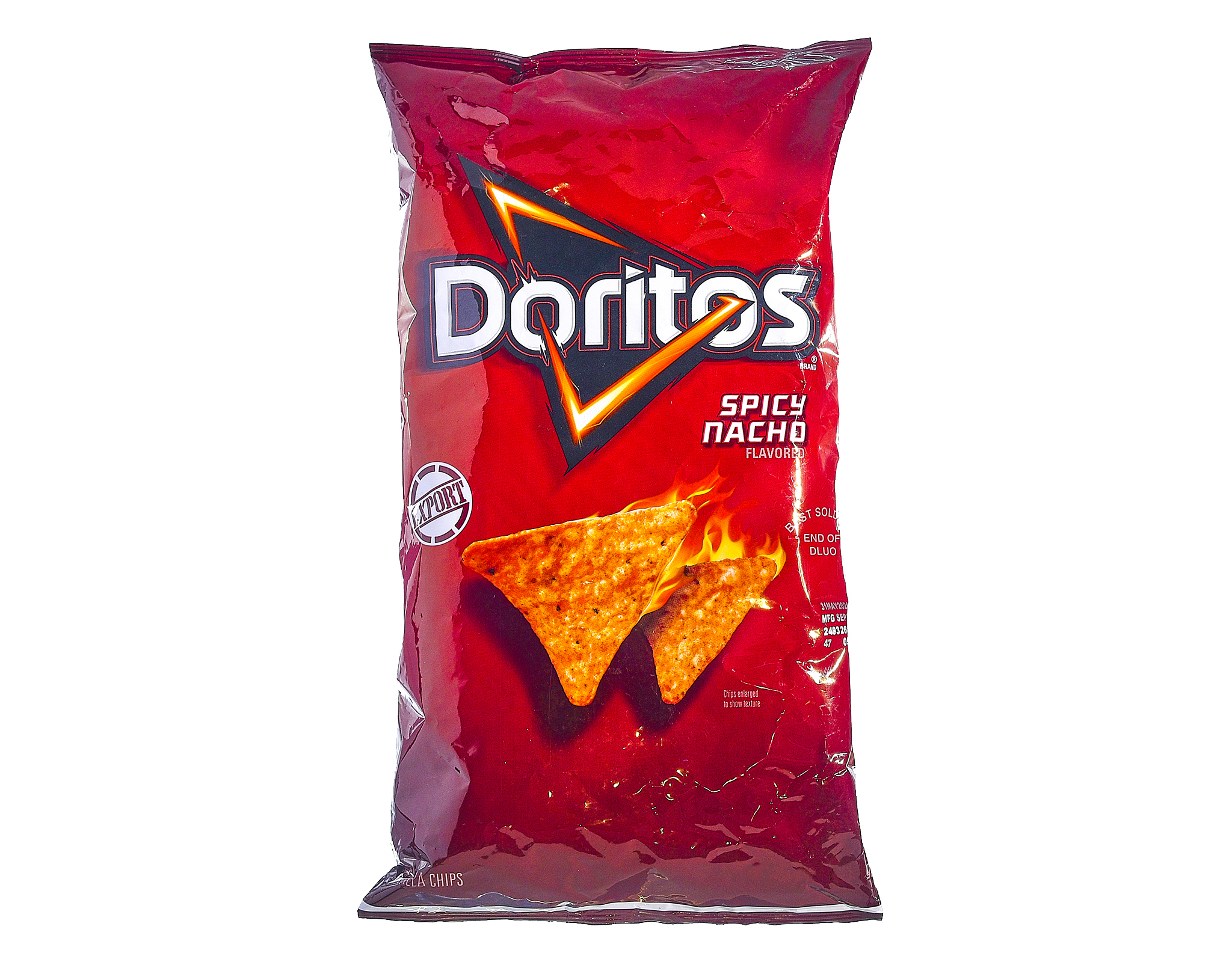Doritos Spicy Nacho Tortilla Chips, 190g - Spicy Snack