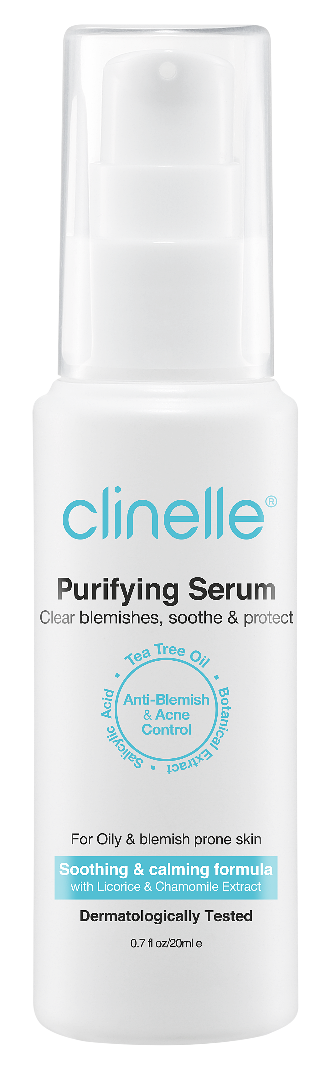 Clinelle Purifying Serum 20ml - Clear Blemishes & Soothe