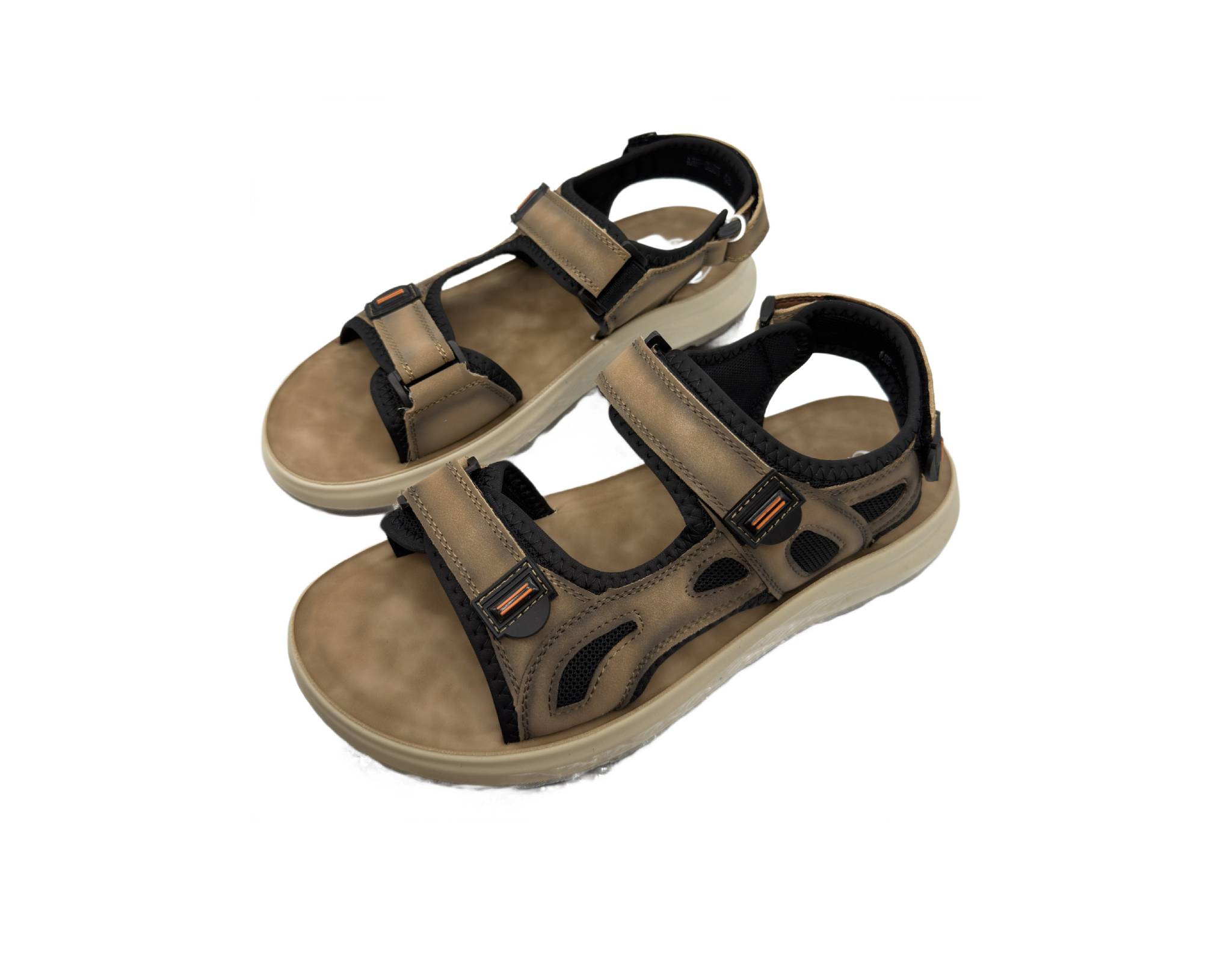 The Good Shoes Men's Walking Sandals Brown | myaeon2go