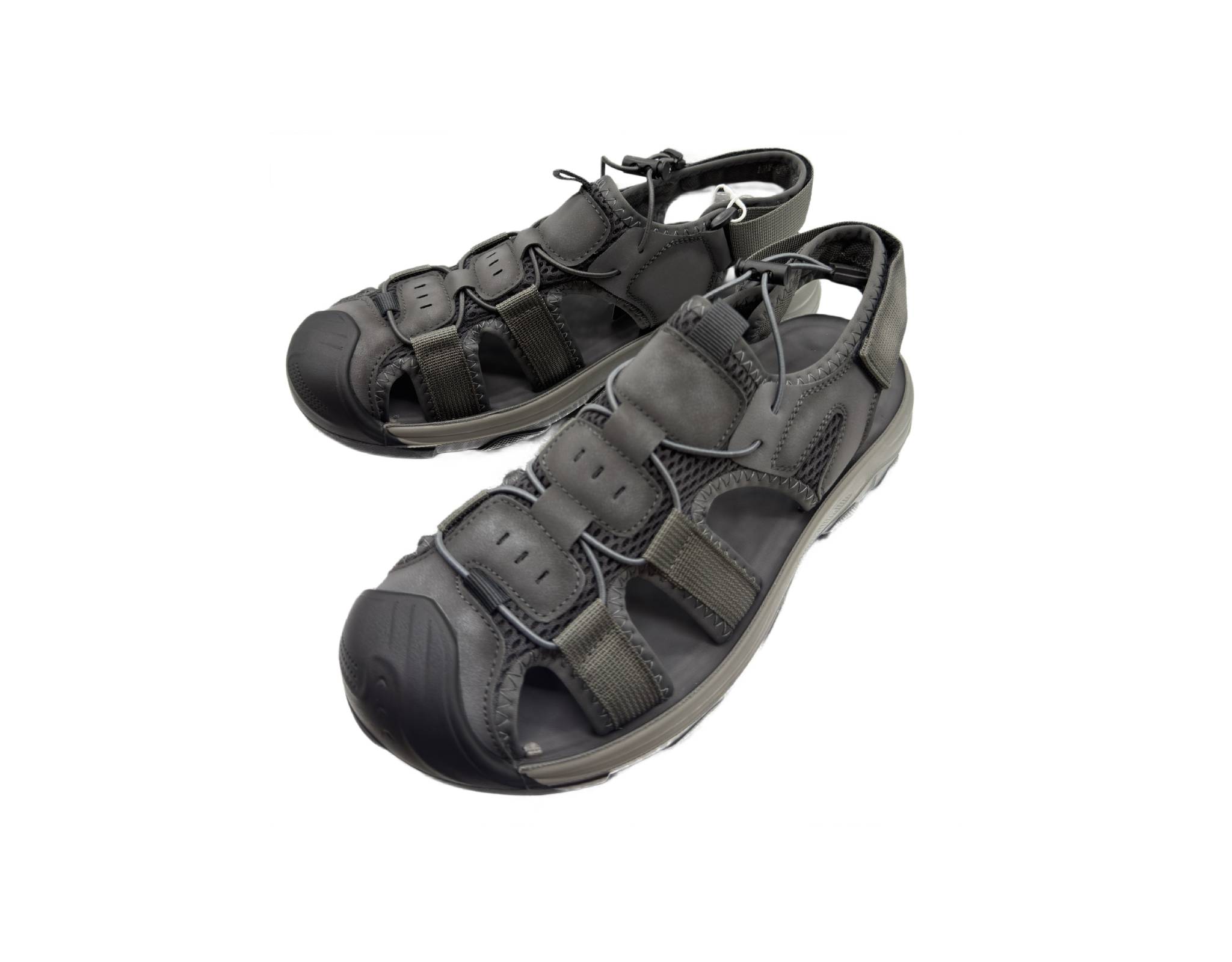 The Good Shoes Men's Walking Sandals Grey | myaeon2go