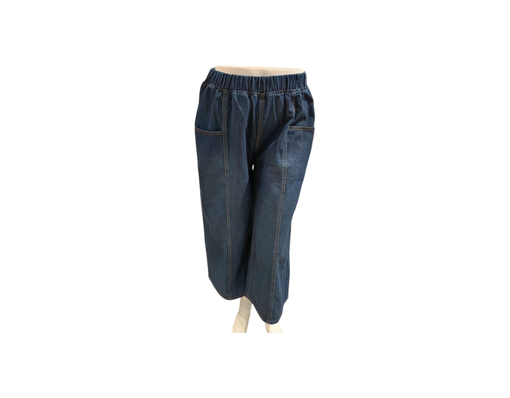 Plus Collection Denim Pant Dark Navy | myaeon2go