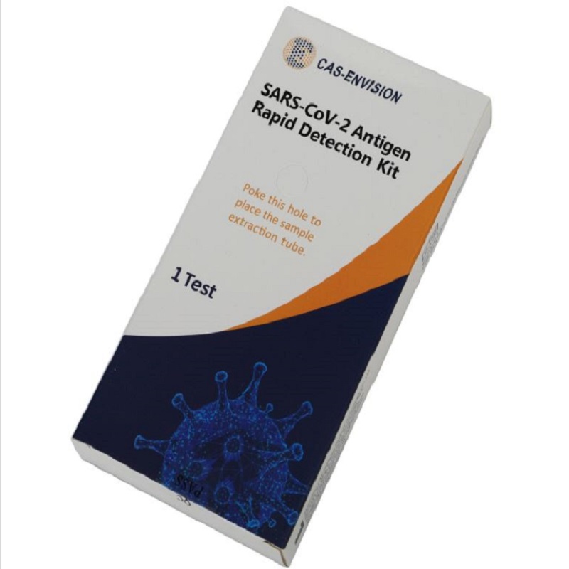 Cas-Envision Covid-19 Antigen Test Kit - Quick Results