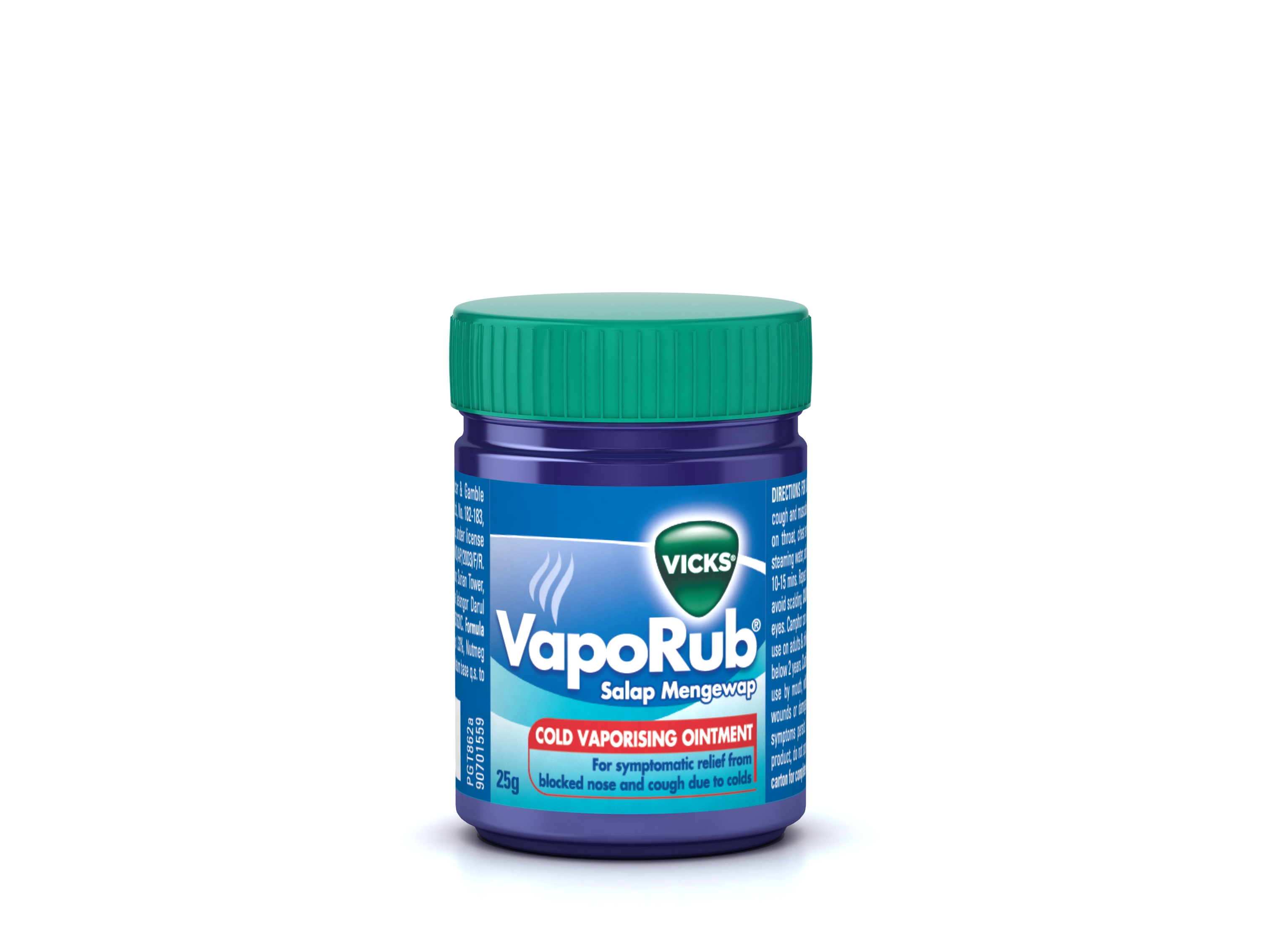 Vicks Vaporub, 25g - Fast Cough & Cold Relief